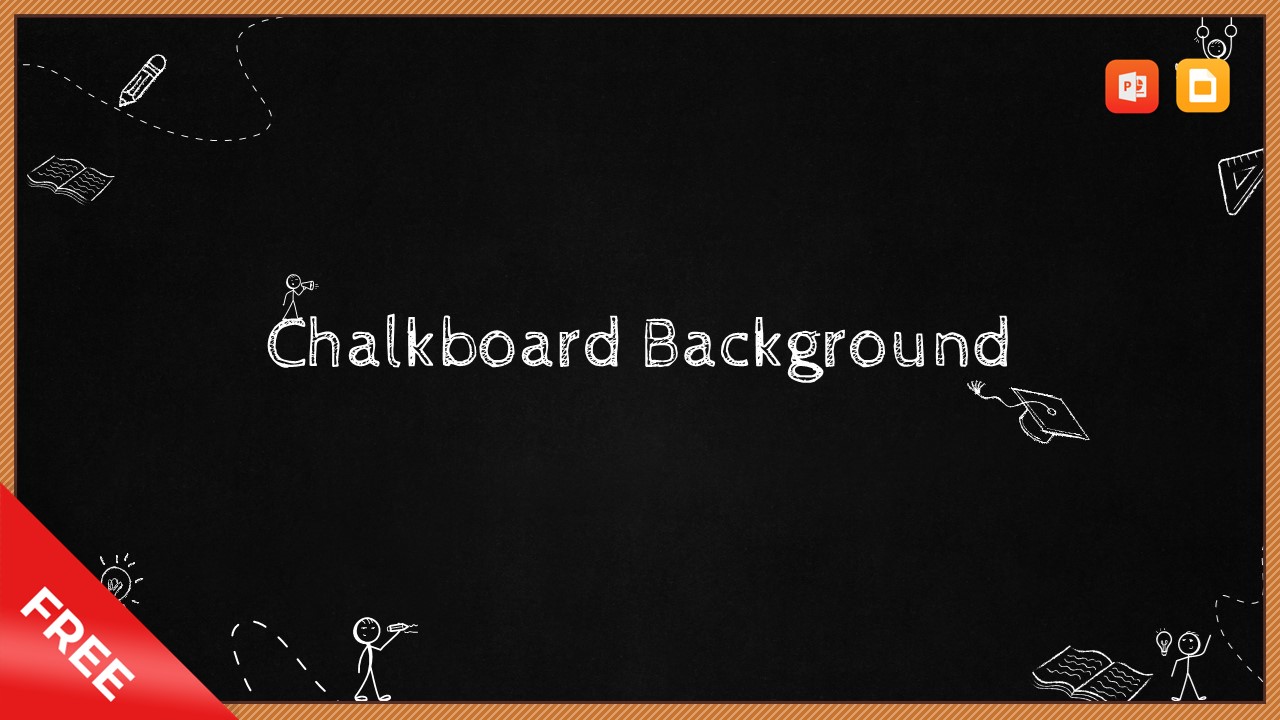 Free Chalkboard Background for PowerPoint & Google Slides