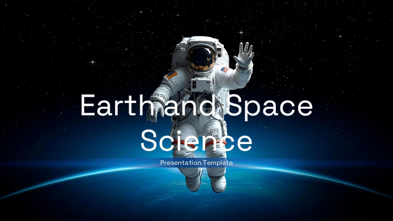 Free Earth and Space Science Template - SlidePick