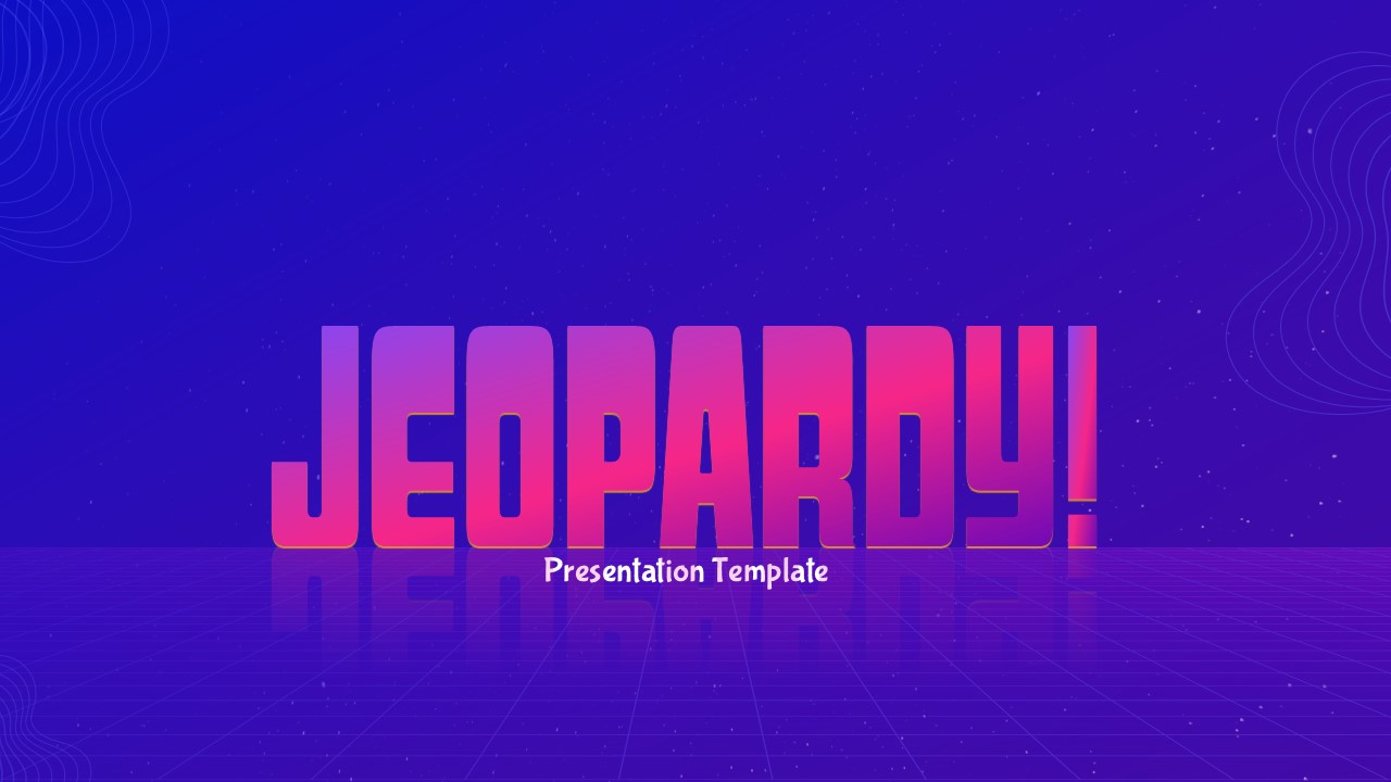 Free Jeopardy Template - SlidePick